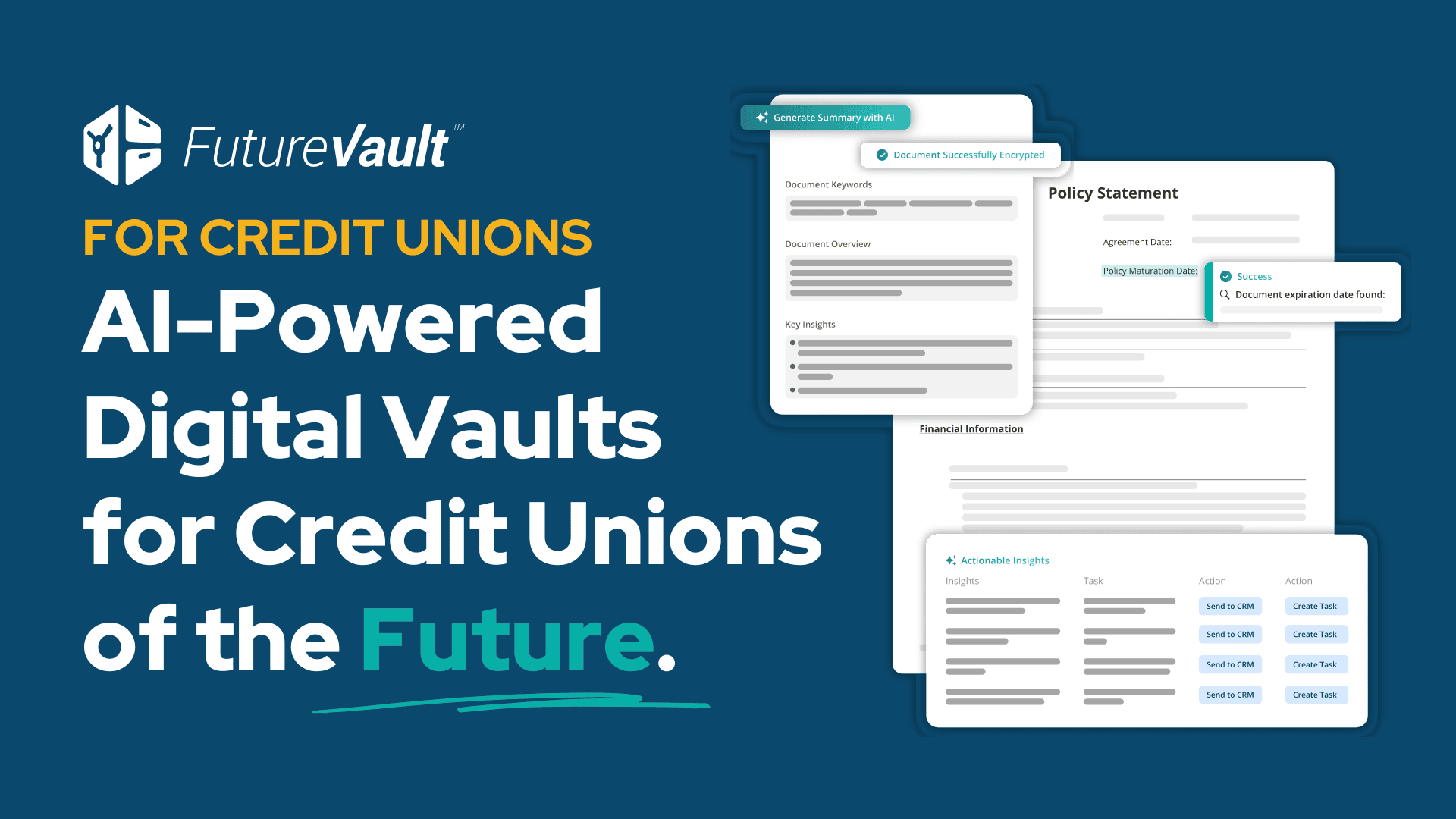 AI-Powered Digital Vaults for Credit Unions | FutureVault
