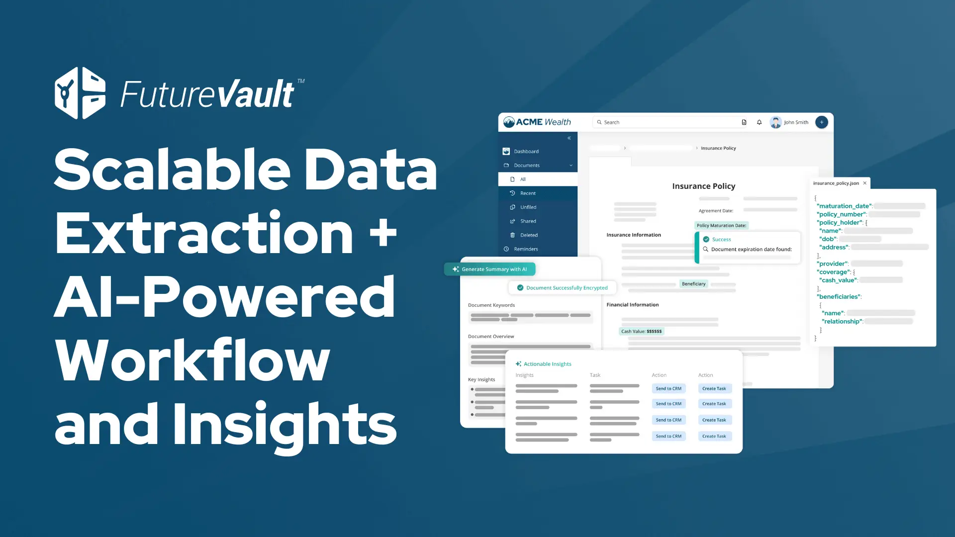 Intelligent Document Processing + Data Extraction | FutureVault
